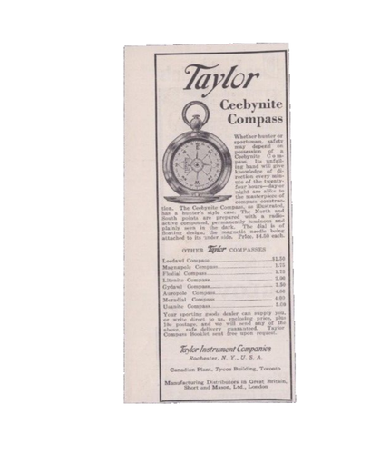 1929 Print Ad Taylor Instrument Companies Rochester NY Ceebynite ...