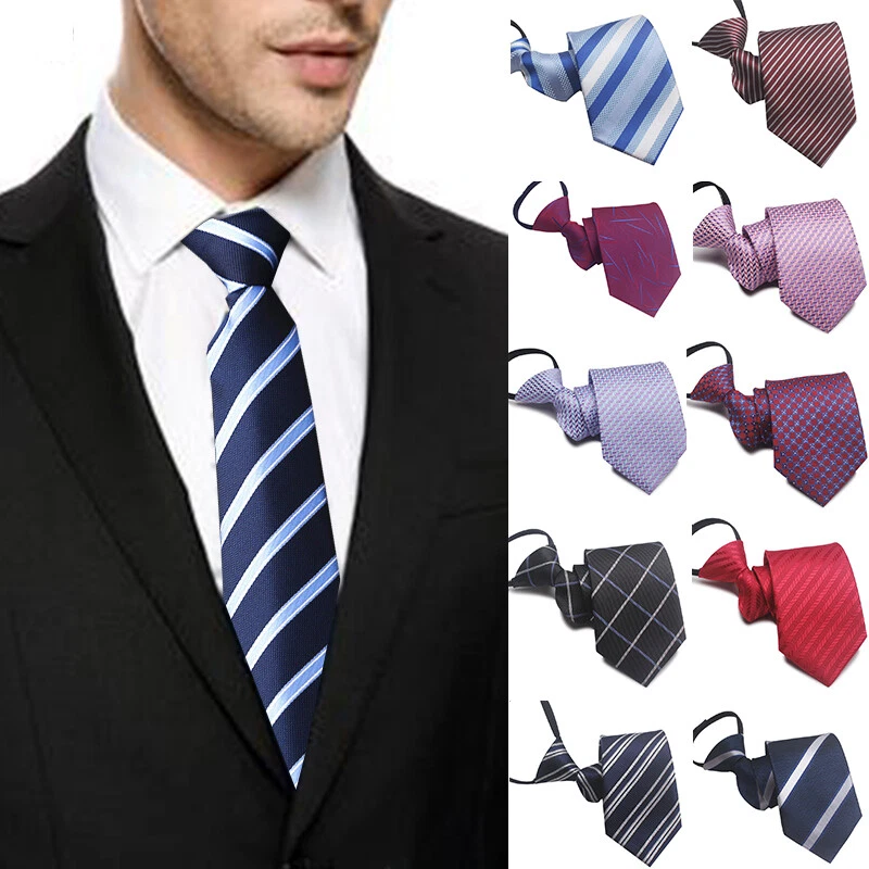 Zip Neck Ties Men