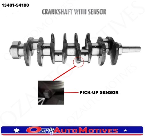 BRAND NEW 3L-E/5L-E (13401-54100) CRANKSHAFT FITS FOR TOYOTA HILUX ...