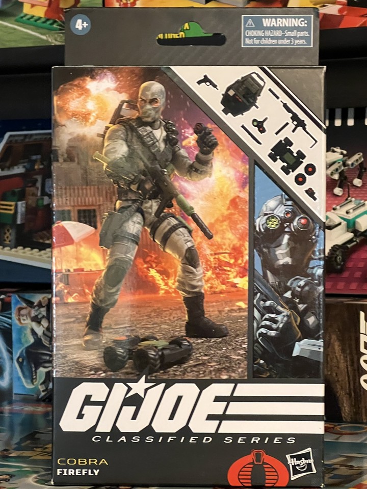 Hasbro G.I. Joe Classified Series Cobra "Firefly" 84 - New Sealed ...