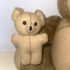 RARE Snuggables Bernadette Bear wBaby Bear Plush 15" With Bent Original ...