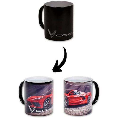 C8 Corvette Color / Image Changing 12oz Coffe Mug | eBay