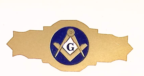 1900s Freemasonry MASONIC Gilt Emblem Celluloid Badge ARTWORK | eBay