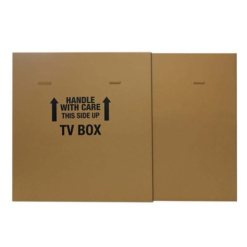 TV Moving Box up to 70" Flat Screen Adjustable Box Packaging ...