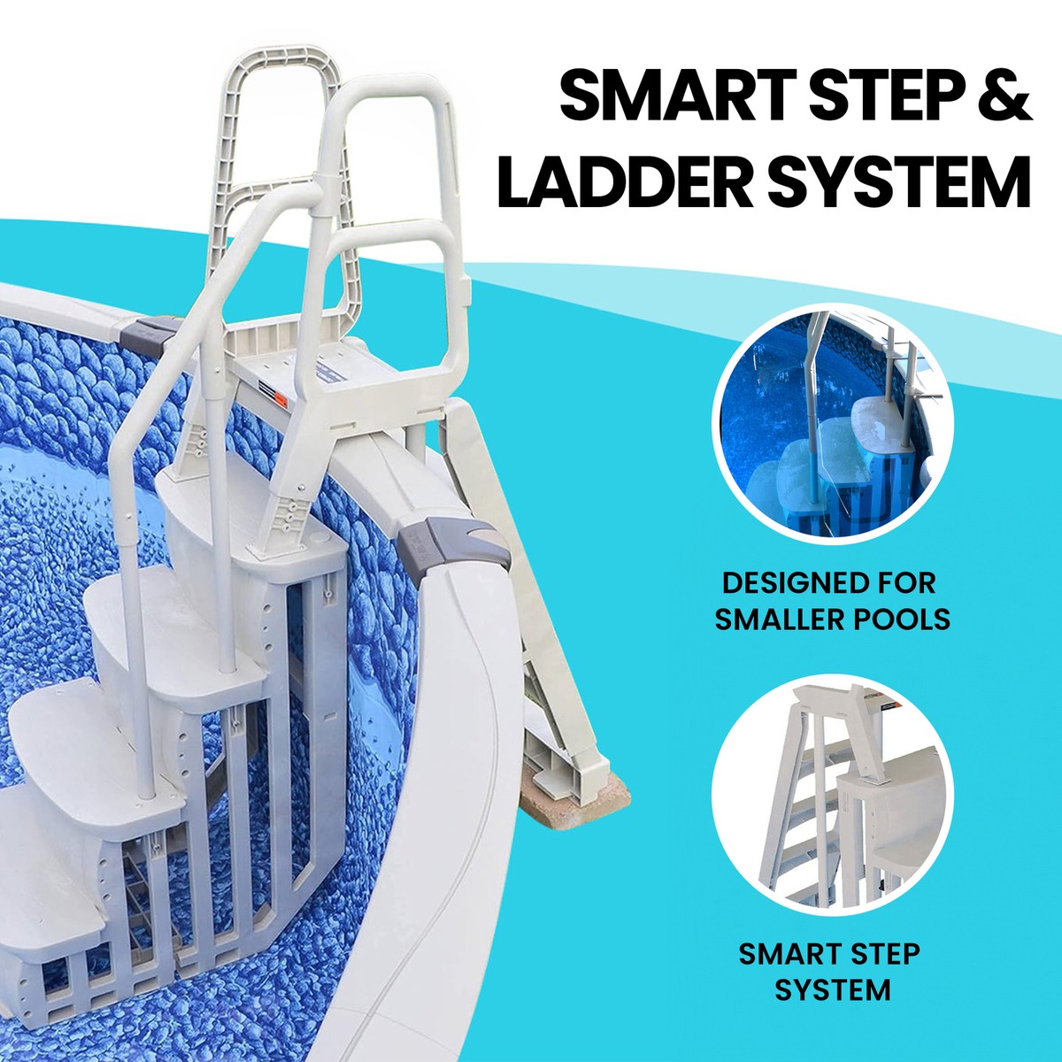 Wide Pool Ladders Above Ground Main Access 200601T 26 IStep Above