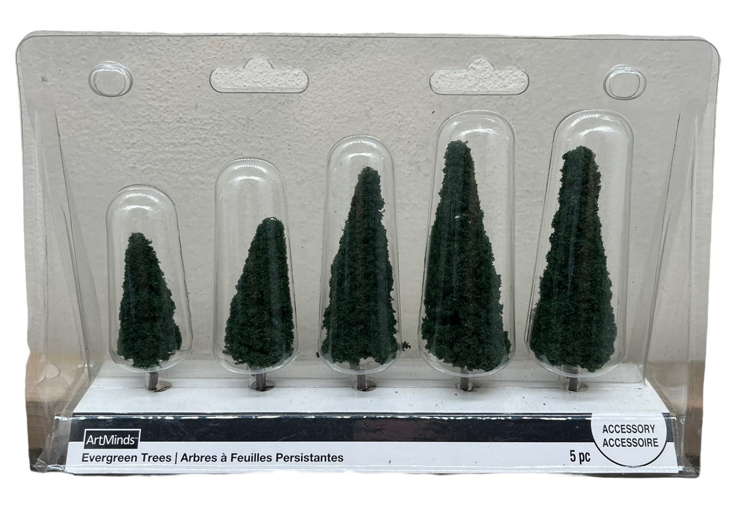 O/ S/ HO Scale ArtMinds Evergreen Trees 5 PK for sale online | eBay