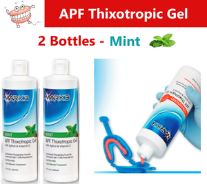 Flouride Gel Dental APF Thixotrophic Fluoride 1.23% 17 Oz per Btl, MINT ...
