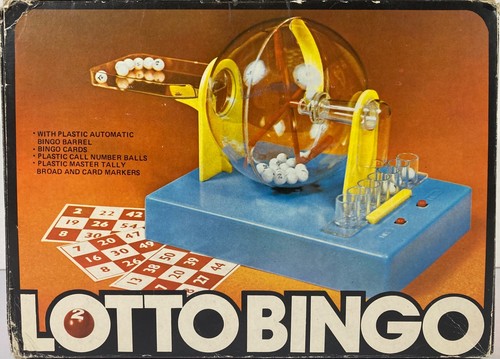 Bingo Lotto Game - Vintage 1970's Toyland Toy Game - Battery Operated ...