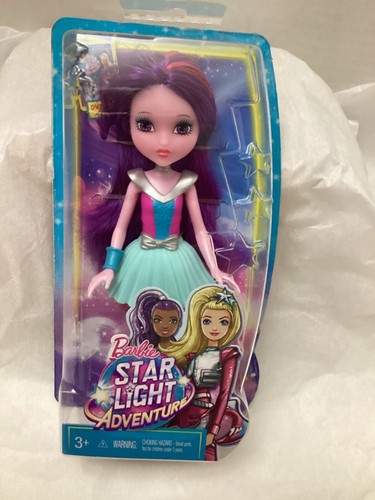 BARBIE 2015 STAR LIGHT ADVENTURE PURPLE HAIR SPRITE DOLL & SPACE ...