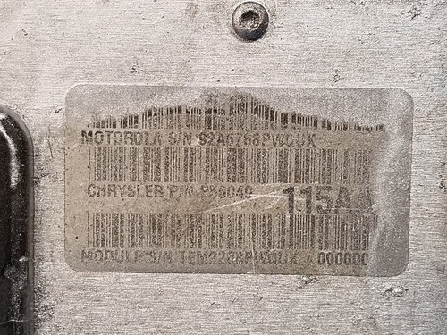 REFLASHED VIN NO SKIM 99 DODGE RAM VAN 5.2 ECU ECM PCM MODULE ...