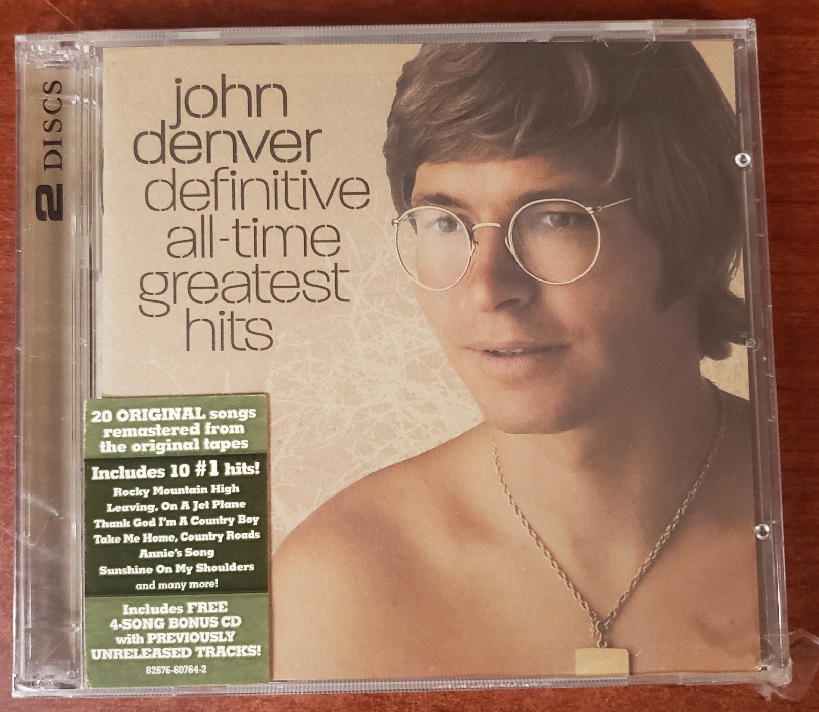 John Denver Definitive All-Time Greatest Hits 2 CD set BRAND NEW SEALED ...