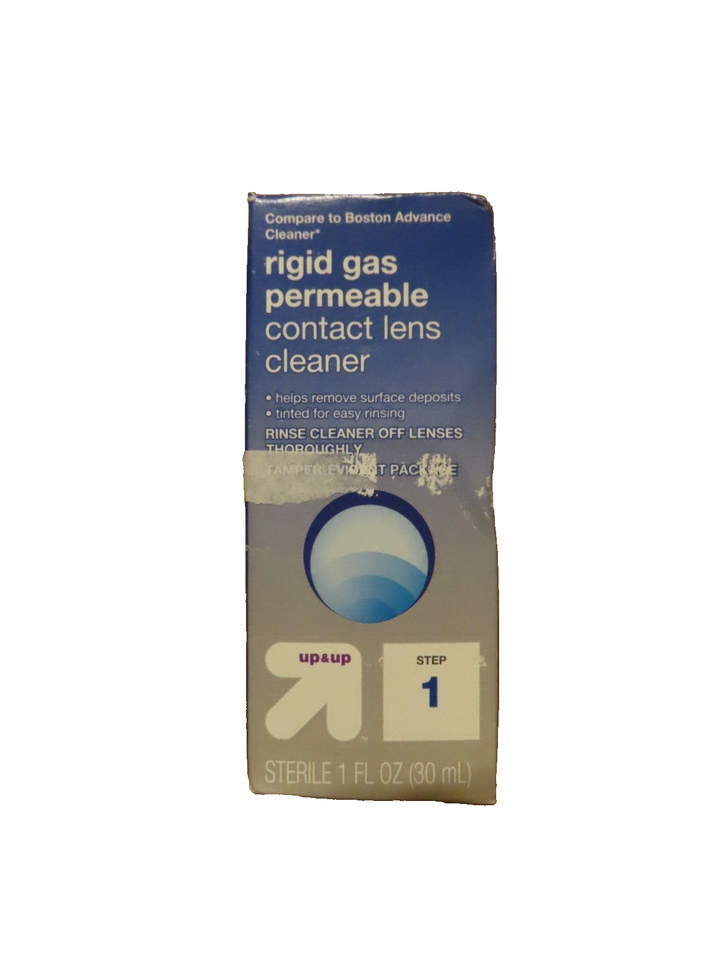 3 Target Rigid Gas Permeable Contact Lens Cleaner Step 1 1 oz. BB:5/1 ...