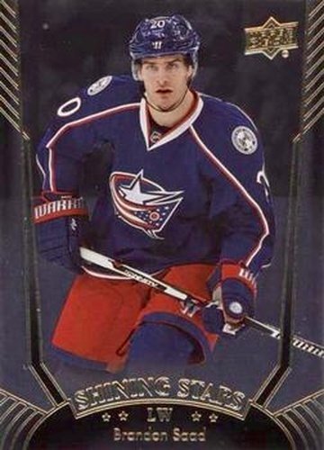 #SS-34 Brandon Saad - Columbus Blue Jackets - 2016-17 Upper Deck - Shining Stars | eBay