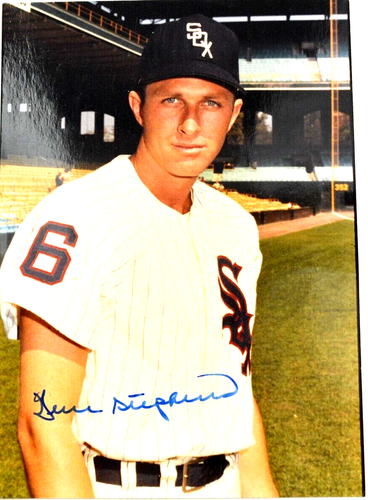 Gene Stephens Chicago White Sox 1964 Autographed Color Photo 3.5 x 5 ...