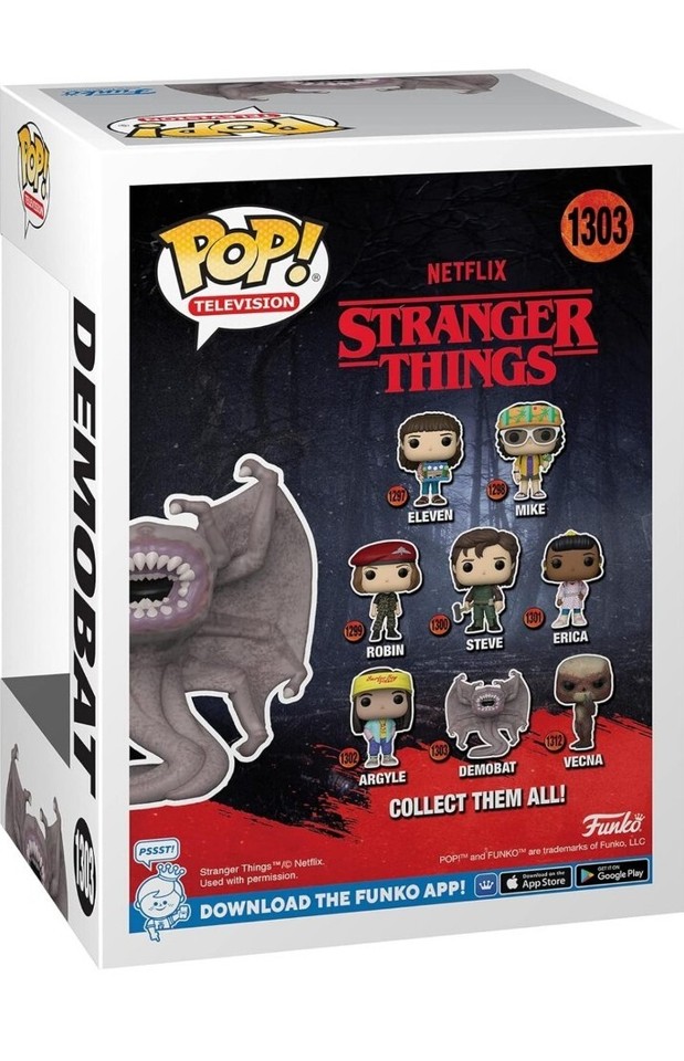 Funko POP! TV: Stranger Things - Demobat - Collectable Vinyl Figure ...