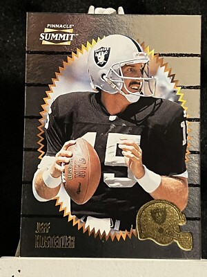 1996 Pinnacle Summit Jeff Hostetler #14 Oakland Raiders Football NFL ...
