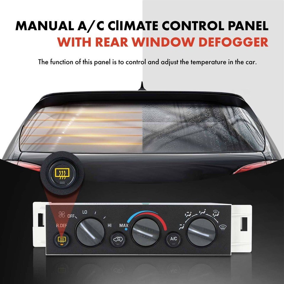 AC Heater Climate Control Module for Chevy C1500 2500 K1500 2500 Tahoe ...