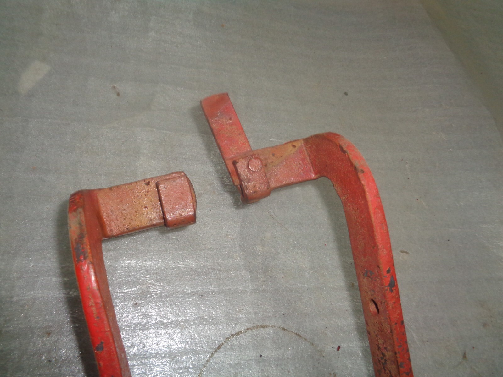 MASSEY HARRIS PONY. BRAKE PEDALS SHAFT AND BRACKET. | eBay