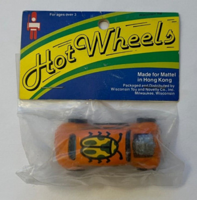 Hot Wheels Wisconsin Toy Volkswagen Beetle Bug Made for Mattel In Hong ...