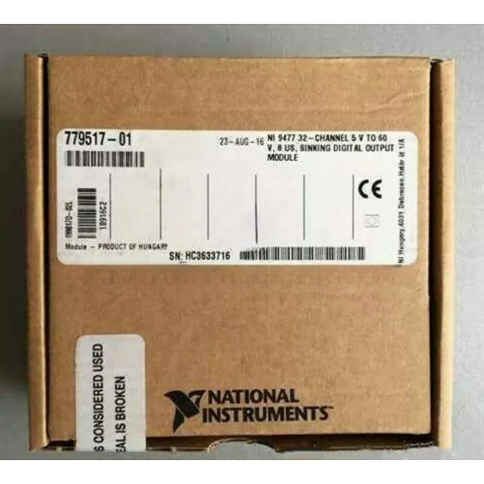NEW National Instruments NI 9477 NI-9477 32-Ch Digital Sinking Output ...