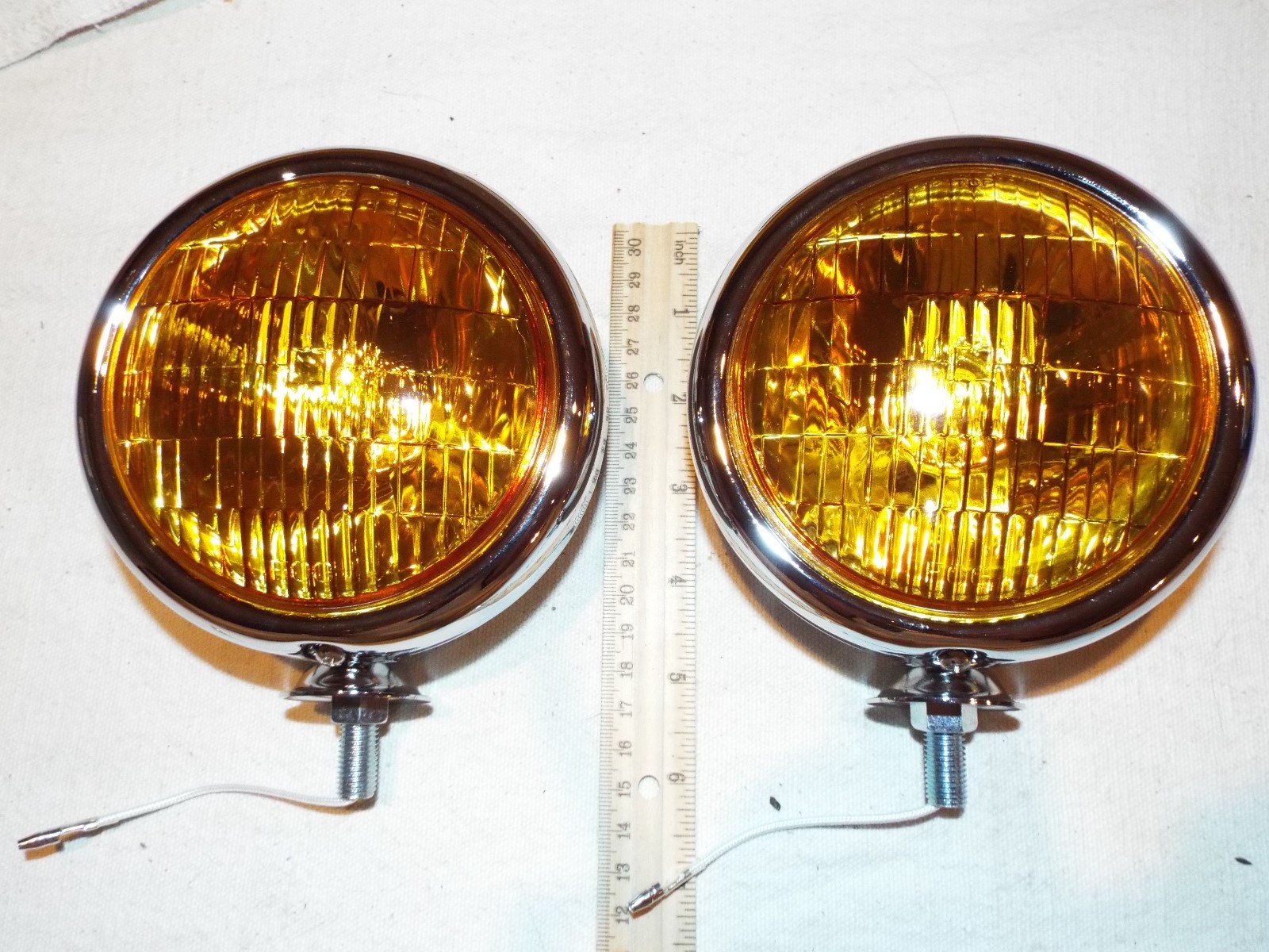1939-1950 Ford Truck Model A 6 Volt Vintage Fog Lights 5" | 2 Pack 39 ...
