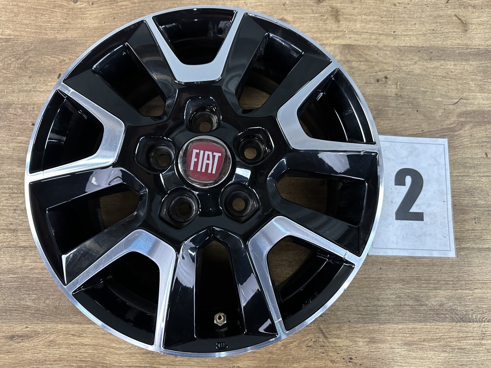 1x Original Fiat Alufelge 6Jx16 ET68 5x118 für Ducato 250 Light ...