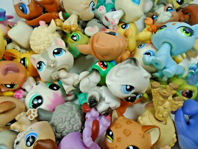 Littlest Pet Shop Random lot of 10 Pets AUTHENTIC | eBay