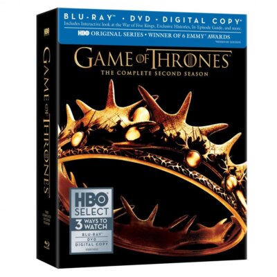 Game of Thrones: Complete Second Season 2 (Blu-ray/DVD, 2013, 7-Disc ...