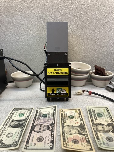 MEI MARS CPI AE 2602 AE2602 24V $1,$5,$10 & $20 Bill Validator Acceptor ...