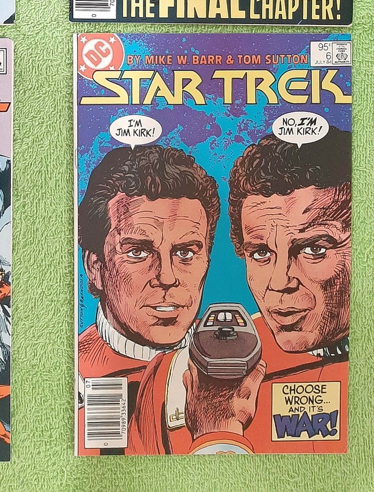 Lot of 4 STAR TREK 2, 4, 5, 6 all Canadian NM newsstand price variants ...