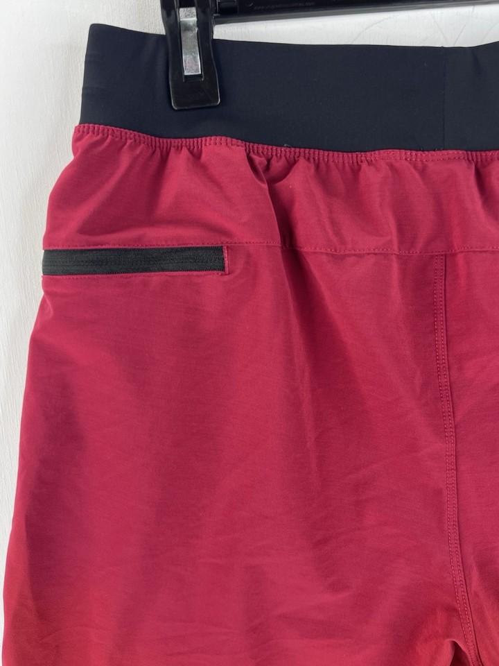Fabletics The Franchise Short Mens Sz Small Red 8.5” Inseam Lined Gym ...