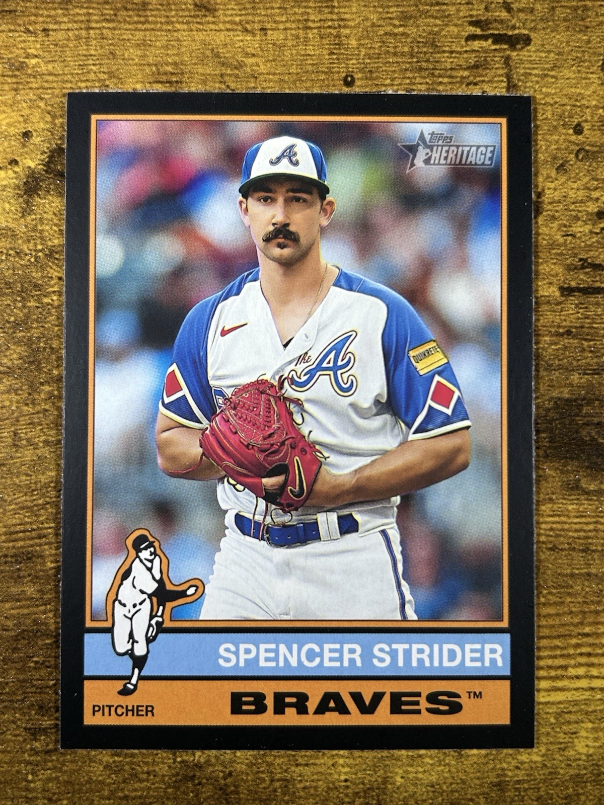 Spencer Strider 2025 Topps Heritage #435 Black Border Price Guide ...