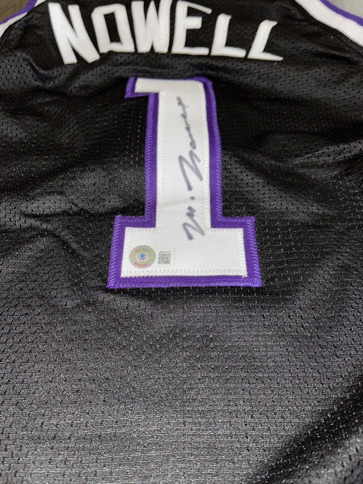 MARKQUIS NOWELL SIGNED KANSAS STATE WILDCATS BASKETBALL CUSTOM BLACK JERSEY BAS2 | eBay