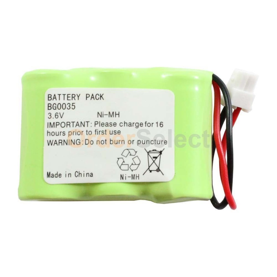 Rechargeable Home Phone Battery for Vtech BT163345 BT263345 BT-163345 ...