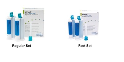 Ivoclar Vivadent Virtual Heavy Body VPS Impression Material 2x50ml ...