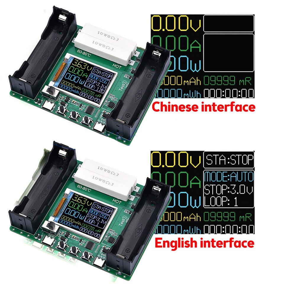 DC 5V 18650 Battery Capacity Tester Internal Resistance Detector Auto dc-5v-18650-battery-capacity-tester-internal-resistance-detector-auto