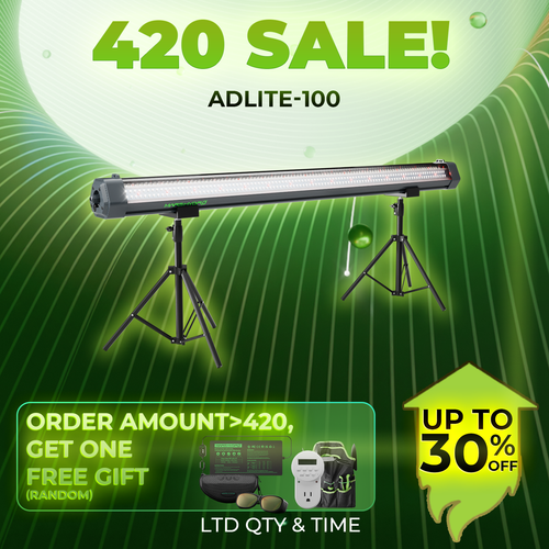 Mars Hydro ADlite 100 Under Canopy 100W SUPPLEMENTAL LED GROW LIGHT BAR | eBay