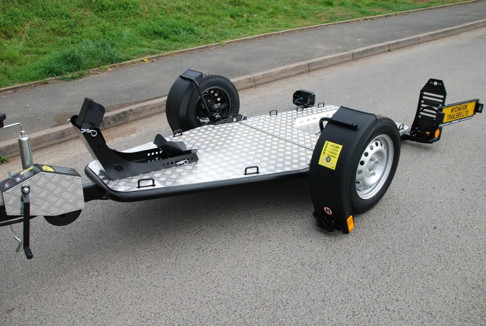 NEW MOTORCYCLE TRAILER ONE BIKE TRAILER FOLDING TRAILER 750KG CAR TILT ...
