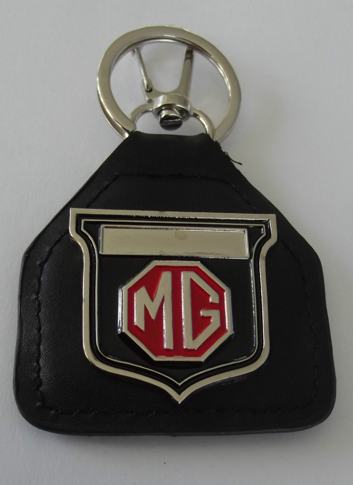 MG TC TD MGA MGB etc choice of years 1948-1979 genuine leather key fob ...