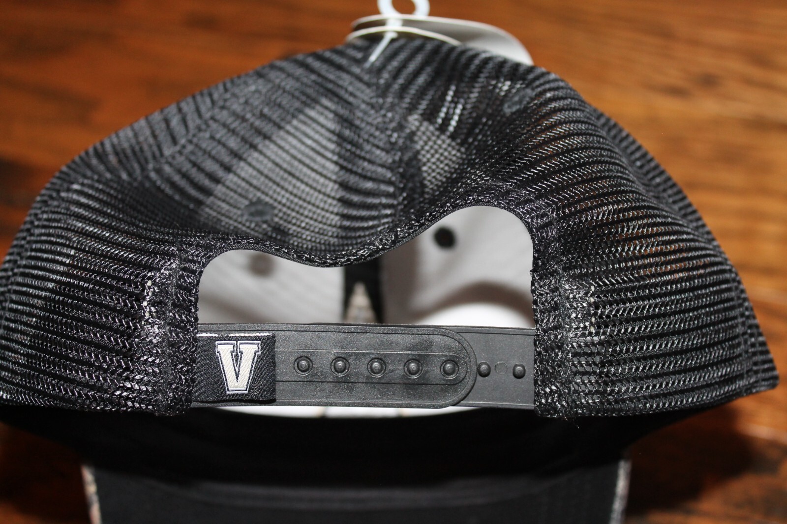 Vanderbilt University Commodores Ball Hat Cap Mossy Oak Camo Black Mesh ...