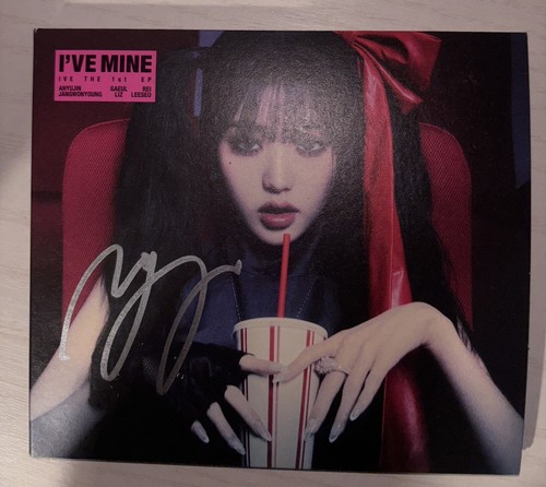 IVE [I'VE MINE] JANG WONYOUNG Autographed Signed Digipak Album | eBay
