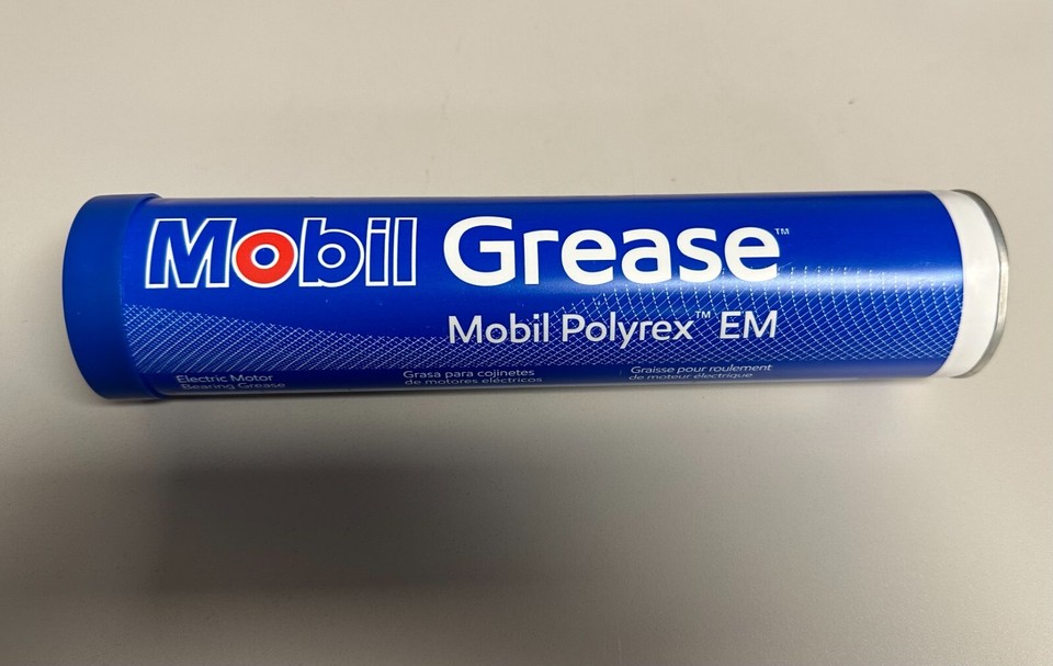 Mobil Polyrex EM ELECTRIC MOTOR GREASE Bearing Blue 13.7 OZ | eBay