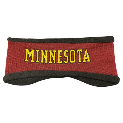 Minnesota Golden Gophers Woven Fleece Lined Headband with Ear Covers | eBay