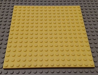 LEGO Bright Light Yellow 16x16 Flat Building Plate Piece | eBay