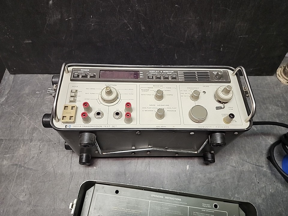HP 3551A Transmission Test Set __ | eBay