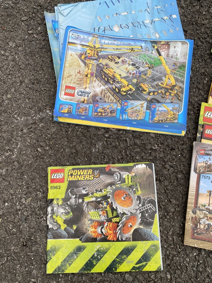 Lego Instruction Manual Booklets Job Lot Bundle 4.3kg In Weight 💥 | eBay UK