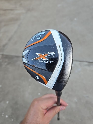 Callaway X2 Hot Pro 5 Fairway Wood Aldila ATX60-S Flex Mens RH 43.5" Good Grip | eBay