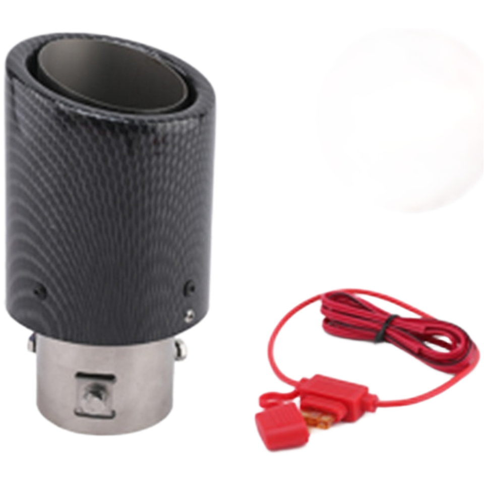 Tail Pipe Carbon Fiber Dynamic Look Long-lasting Performance Rust ...