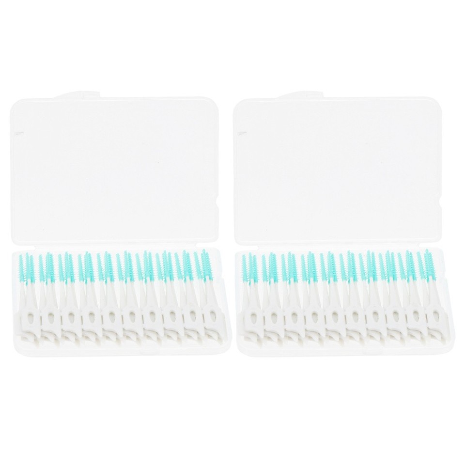 80Pcs Interdental Brushes for Tooth Cleaning Tpe Oral Care Tools | eBay UK