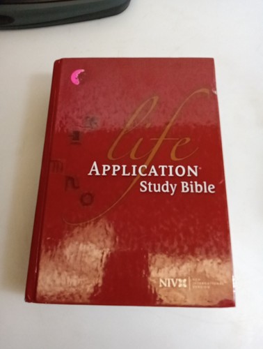 LIFE APPLICATION STUDY BIBLE New International Version NIV Hard Cover ...